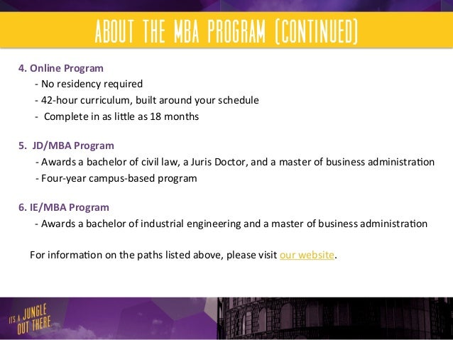 LSU Flores MBA Program FAQs