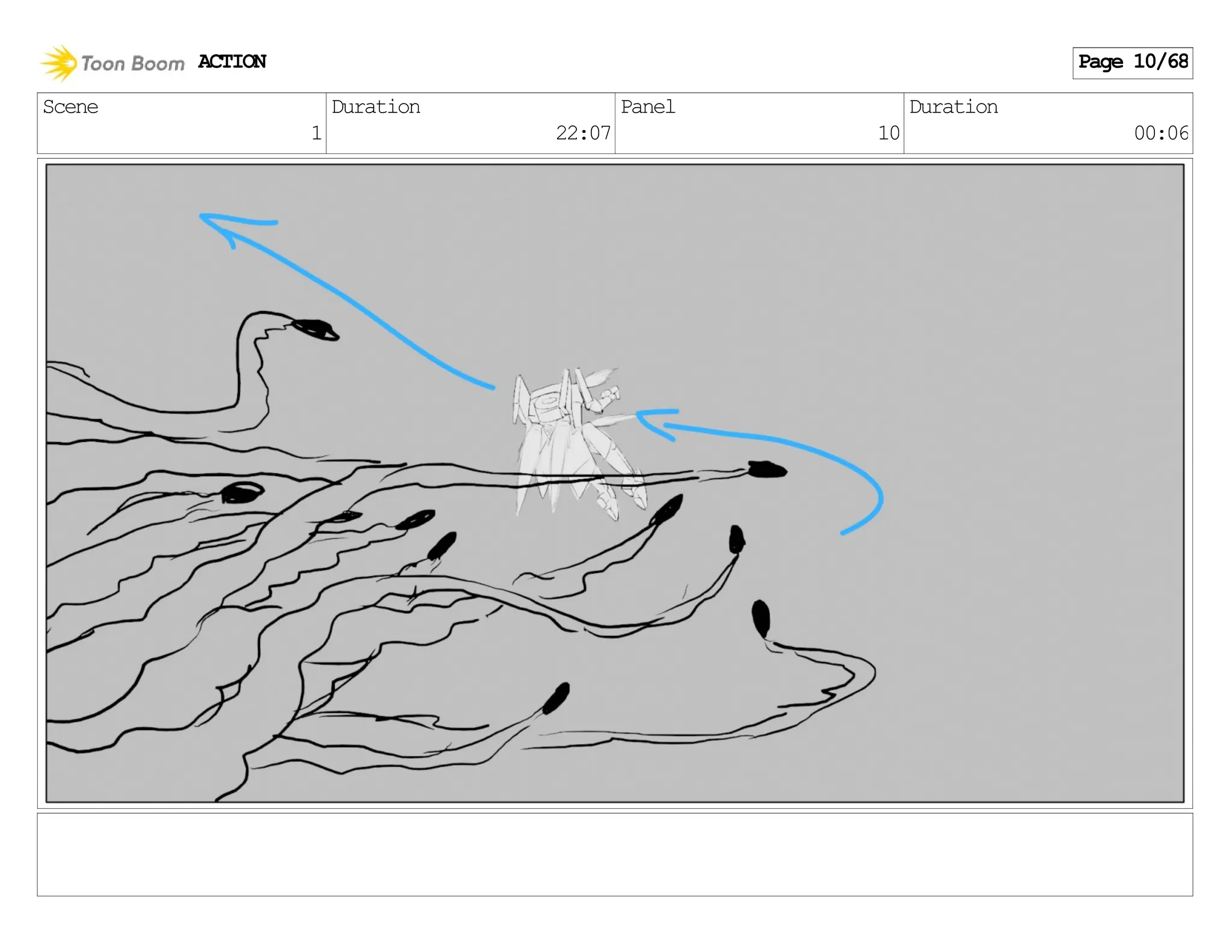 Action storyboard: "there's only one man who can catch me!" | PPT