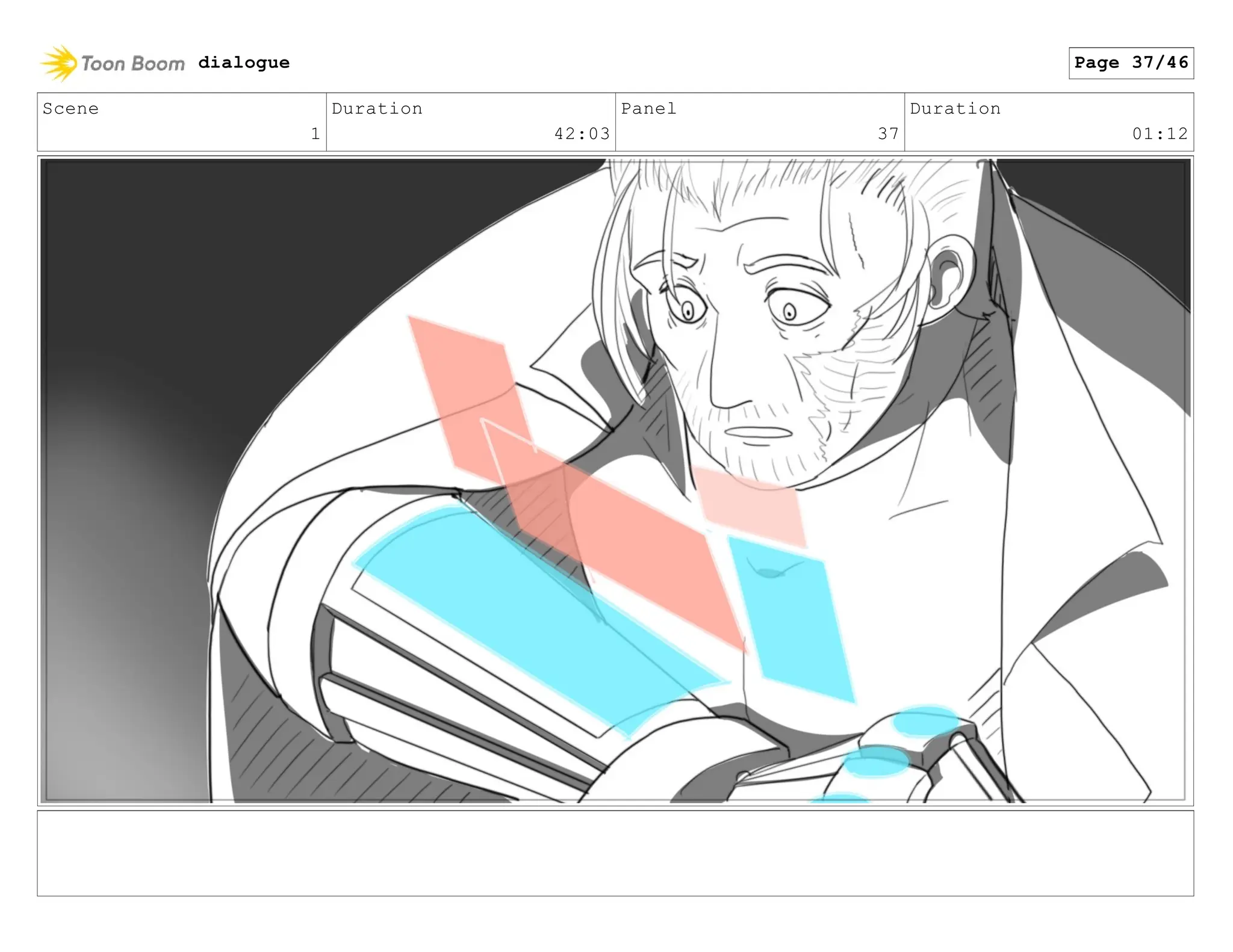 storyboard dialogue scene | PPT