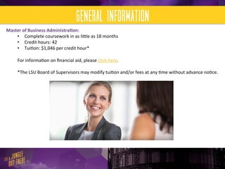 LSU Flores MBA Online MBA | PPT