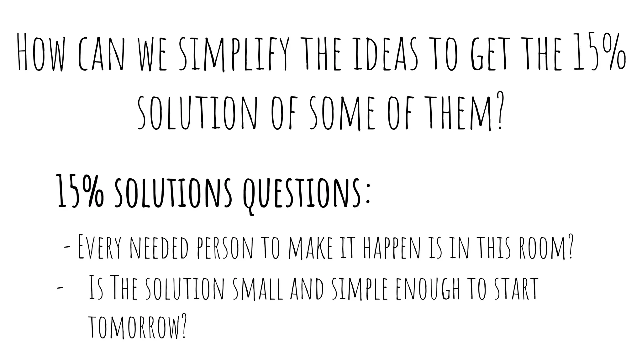 How to combine Visual Thinking & Liberating Structures to improve our ...