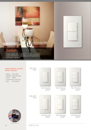 LS Wiring Device Catalog | PDF