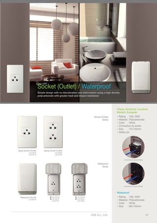 LS Wiring Device Catalog | PDF