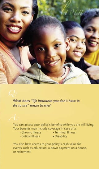 Lsw Living Benefits Brochure | PDF