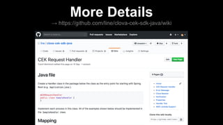 Simple Ways to Make Clova Skills Using Spring Boot | PPT