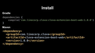 Simple Ways to Make Clova Skills Using Spring Boot | PPT
