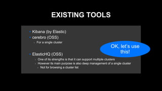 Stop Exhausting Yourself in Operating Multiple Elasticsearch Clusters | PDF