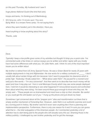 Lt. col. caught in lies about jade helm our worst fears confirmed | PDF