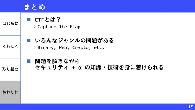 ipu LT - Introduction of CTF | PPT