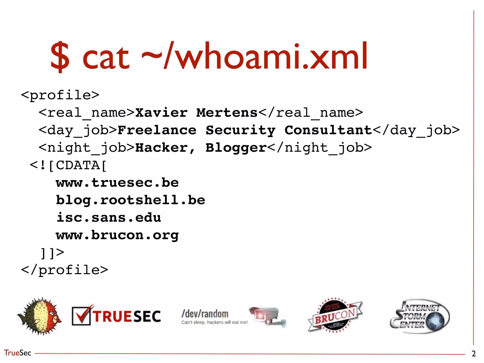 Automatic MIME Attachments Triage | PPT
