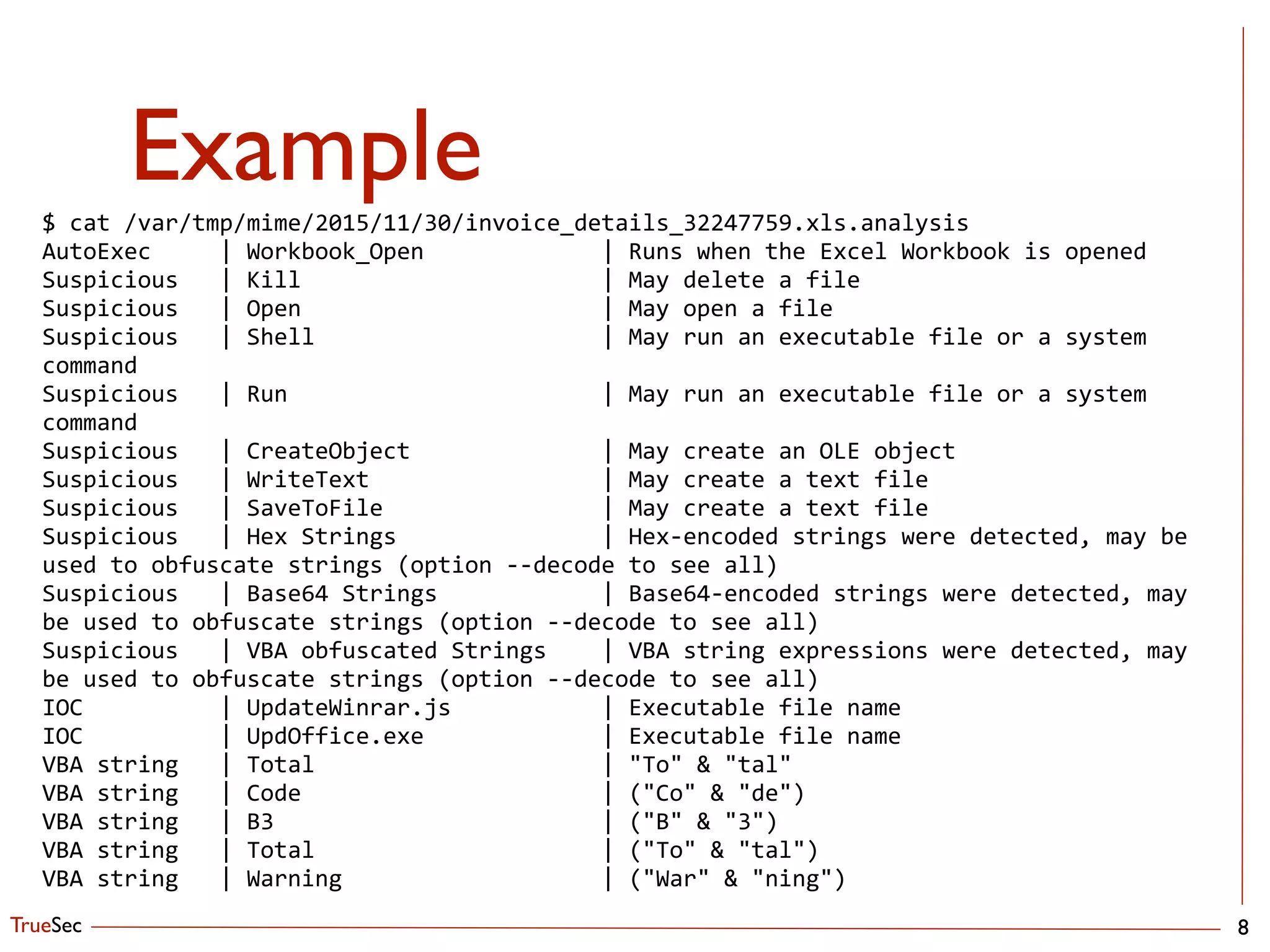 Automatic MIME Attachments Triage | PPT