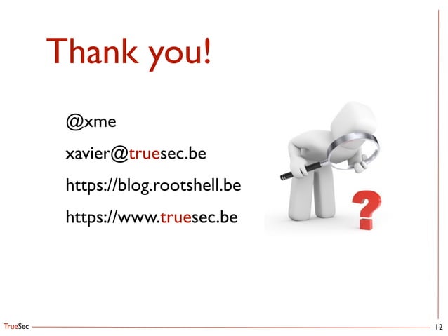 Automatic MIME Attachments Triage | PPT