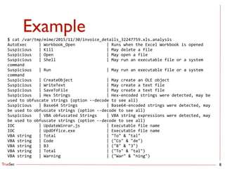Automatic MIME Attachments Triage | PPT