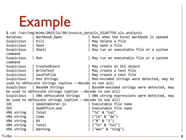 Automatic MIME Attachments Triage | PPT