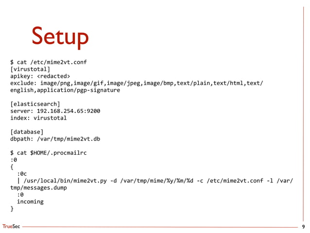 Automatic MIME Attachments Triage | PPT