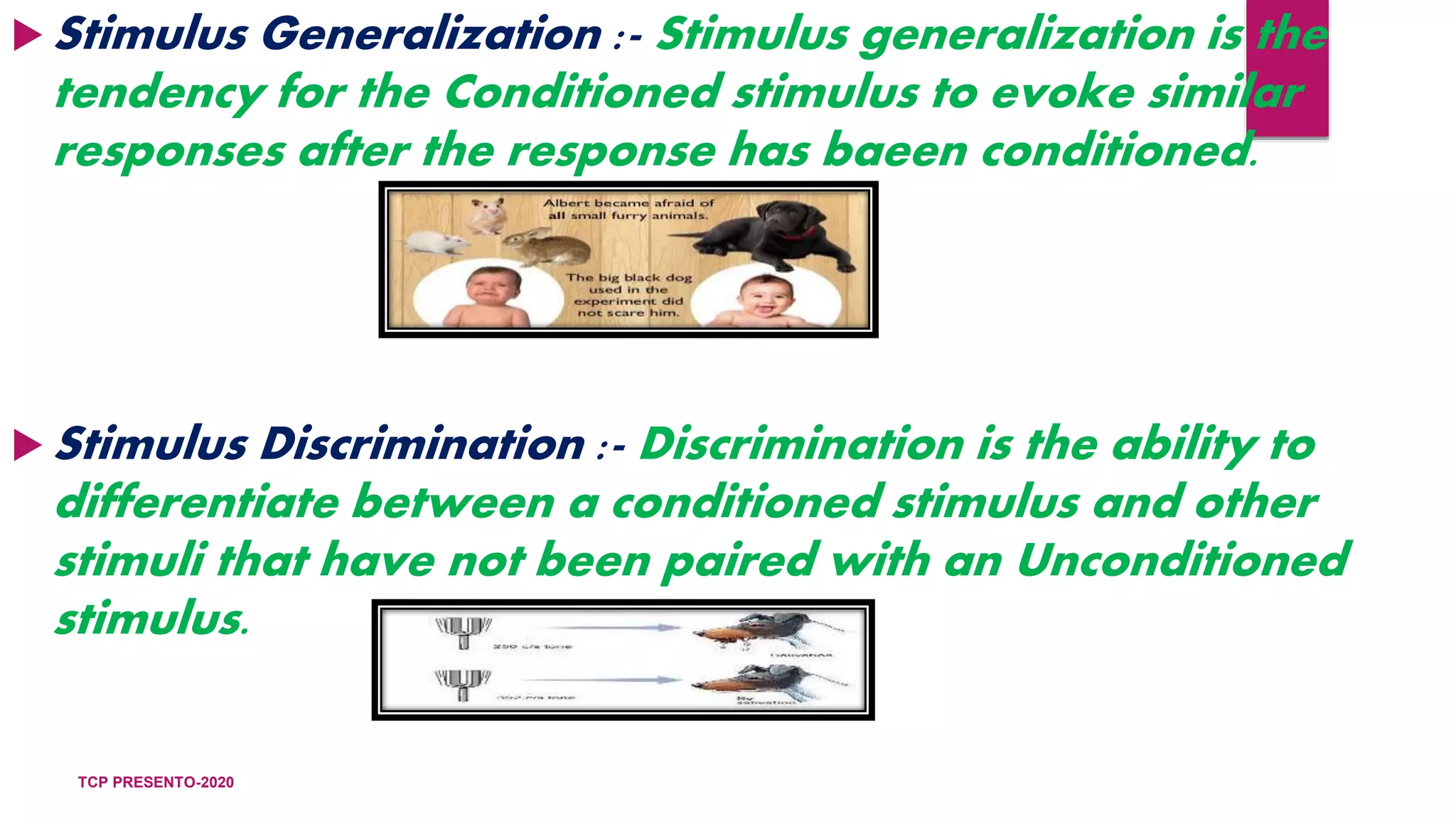 CLASSICAL CONDITIONING THEORY | PPTX
