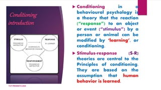 CLASSICAL CONDITIONING THEORY | PPT