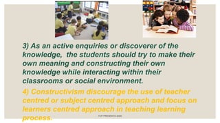 CONSTRUCTIVISM THEORY OF LEARNING | PPTX