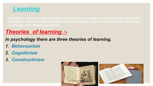 CONSTRUCTIVISM THEORY OF LEARNING | PPTX