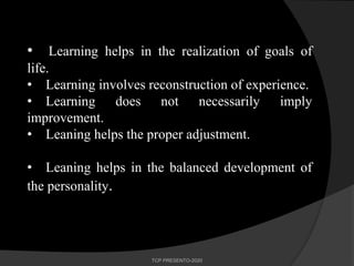 LEARNING | PPTX