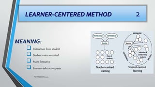 STUDENT -CENTERED LEARNING | PPTX