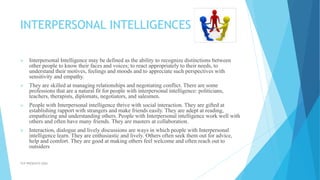 MULTIPLE INTELLIGENCE | PPT
