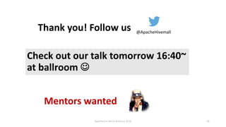 Idea behind Apache Hivemall | PDF | Databases | Computer Software and Applications