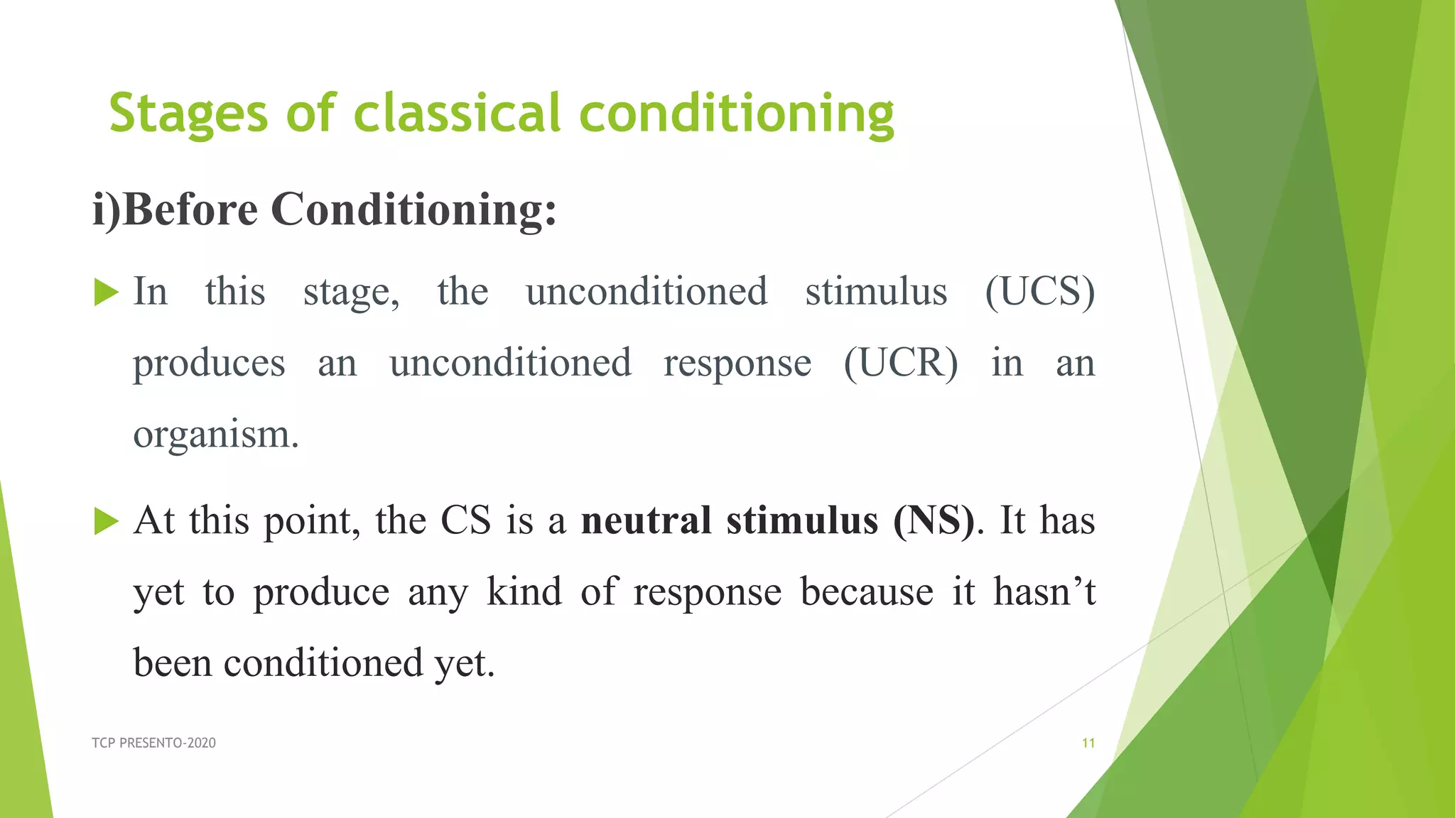 PAVLOV'S CLASSICAL CONDITIONING | PPTX