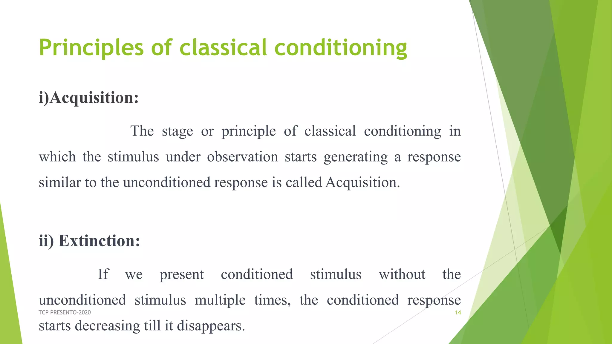 PAVLOV'S CLASSICAL CONDITIONING | PPTX