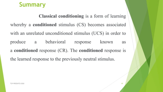 PAVLOV'S CLASSICAL CONDITIONING | PPT