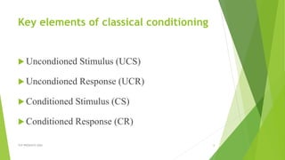 PAVLOV'S CLASSICAL CONDITIONING | PPTX