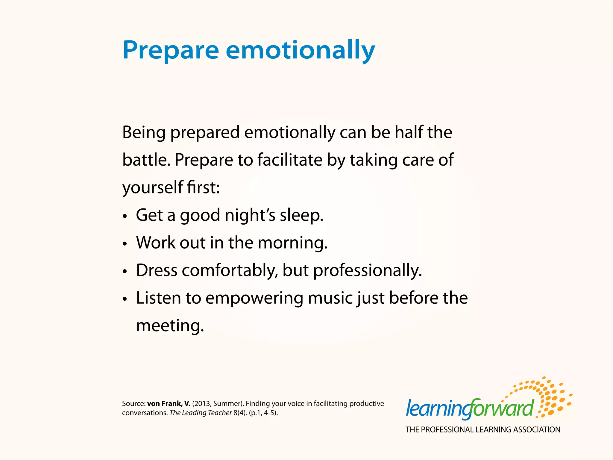 Finding your voice in facilitating productive conversations | PPT