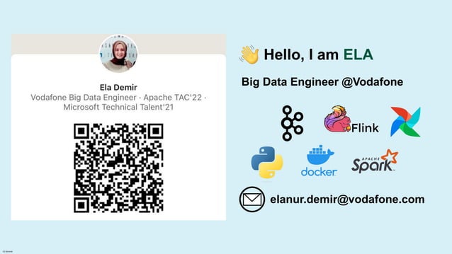 Apache Flink on Kafka: Reliable Data Pipelines Everyone Can Code with Ela Demir | PPT
