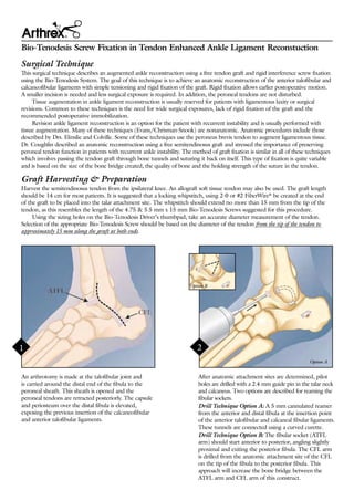 Lt0500 e bio-tenodesis screw system | PDF