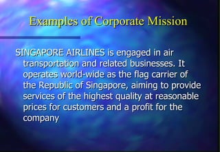 corporate stragy planning | PPT