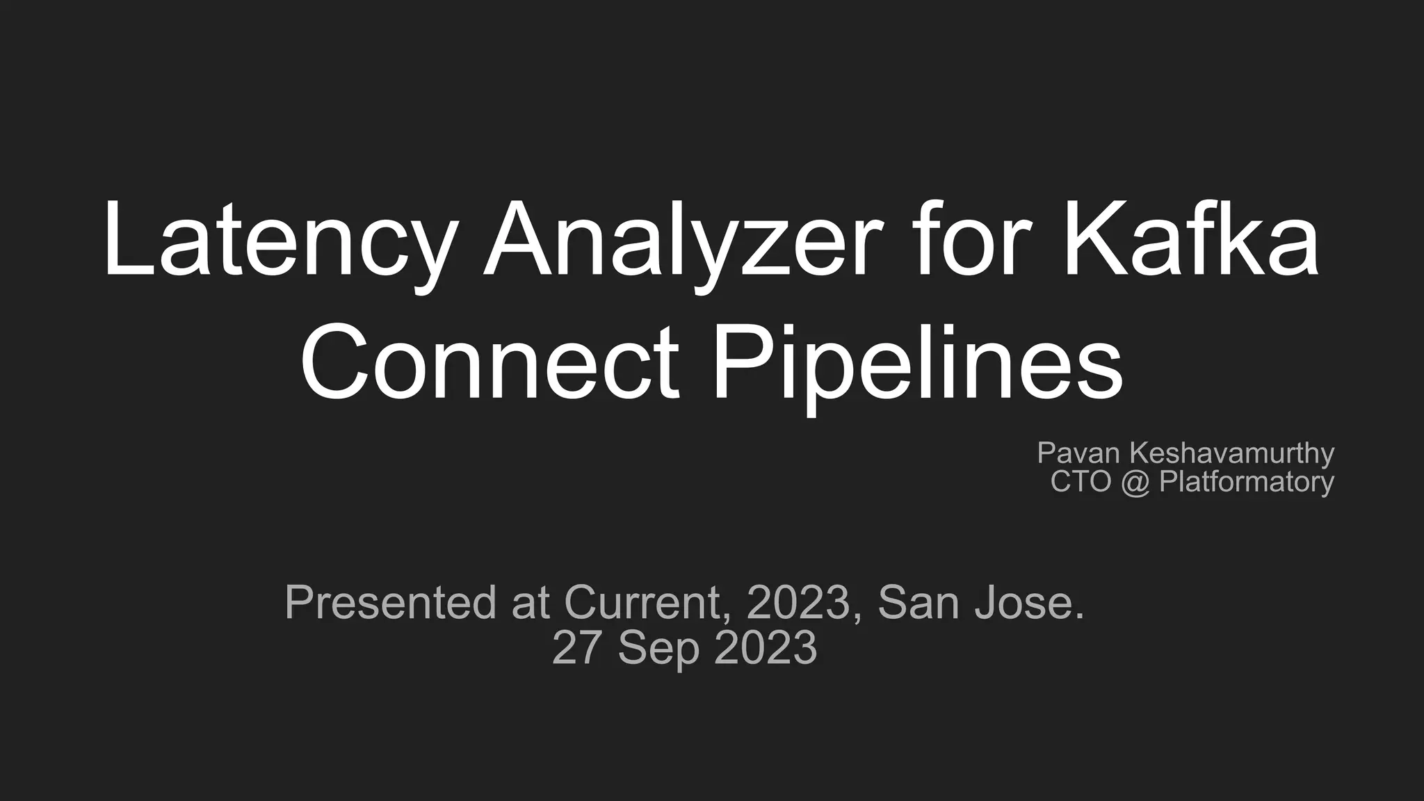 Kafka Latency Analyzer: Get Insights into Per-record, End-to-end Latency | PDF