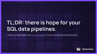 CI/CD patterns for dbt Projects | PDF