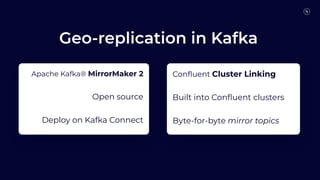Six Different Things You Can Do In Kafka With Geo-Replication | PPT