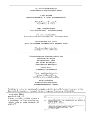 ESMATE primer año de bachillerato | PDF