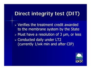 Lt2 Eswtr Membrane Filtration Presentation | PDF