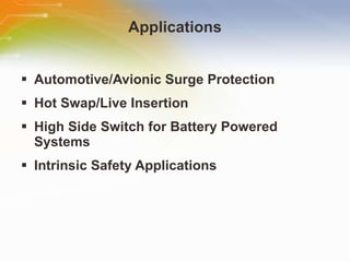 An Overview on LT4356 Surge Stopper | PPT