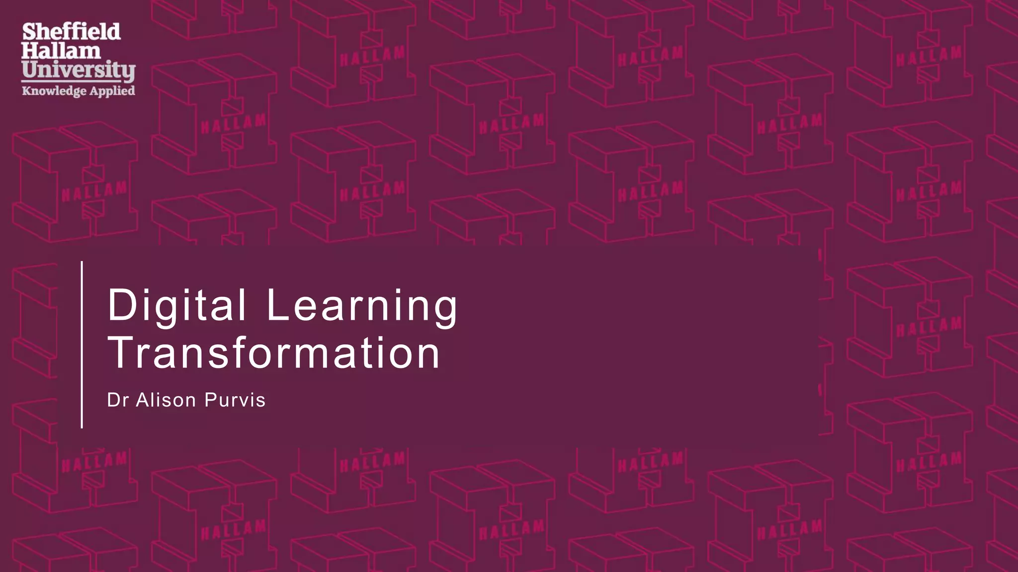 Digital Learning Transformation | PPT