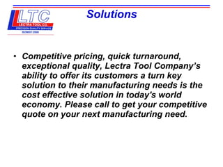 Lectra Tool company | PPS