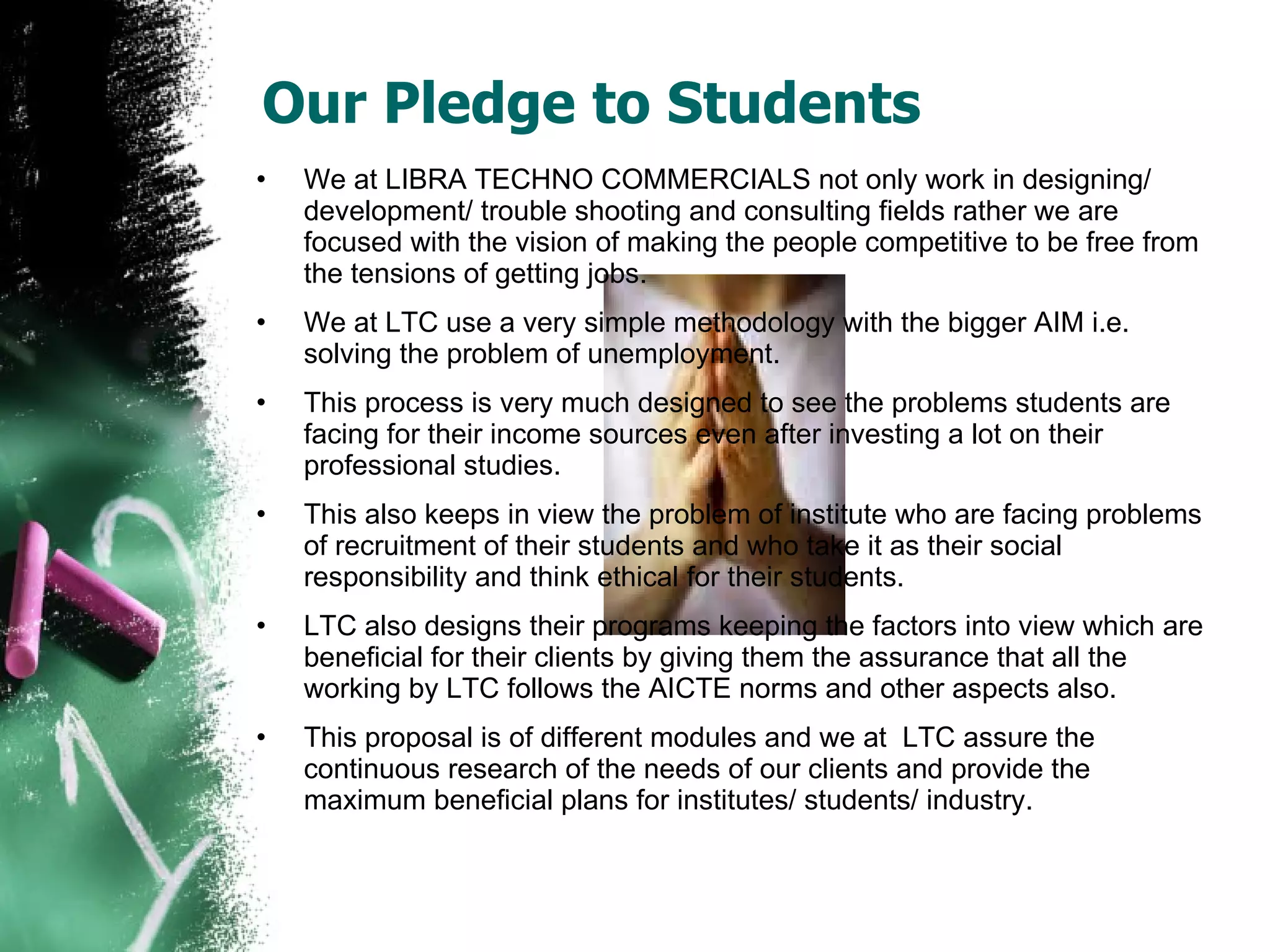 LIBRA TECHNO COMMERCIALS | PPT