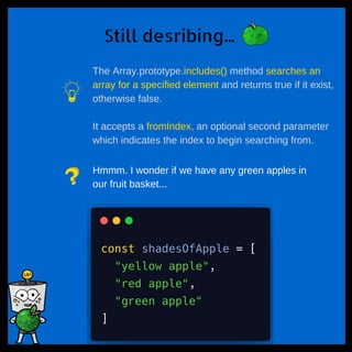 The Daily Method: JS Arrays::includes() | PDF
