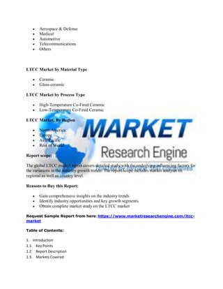 Ltcc market | PDF