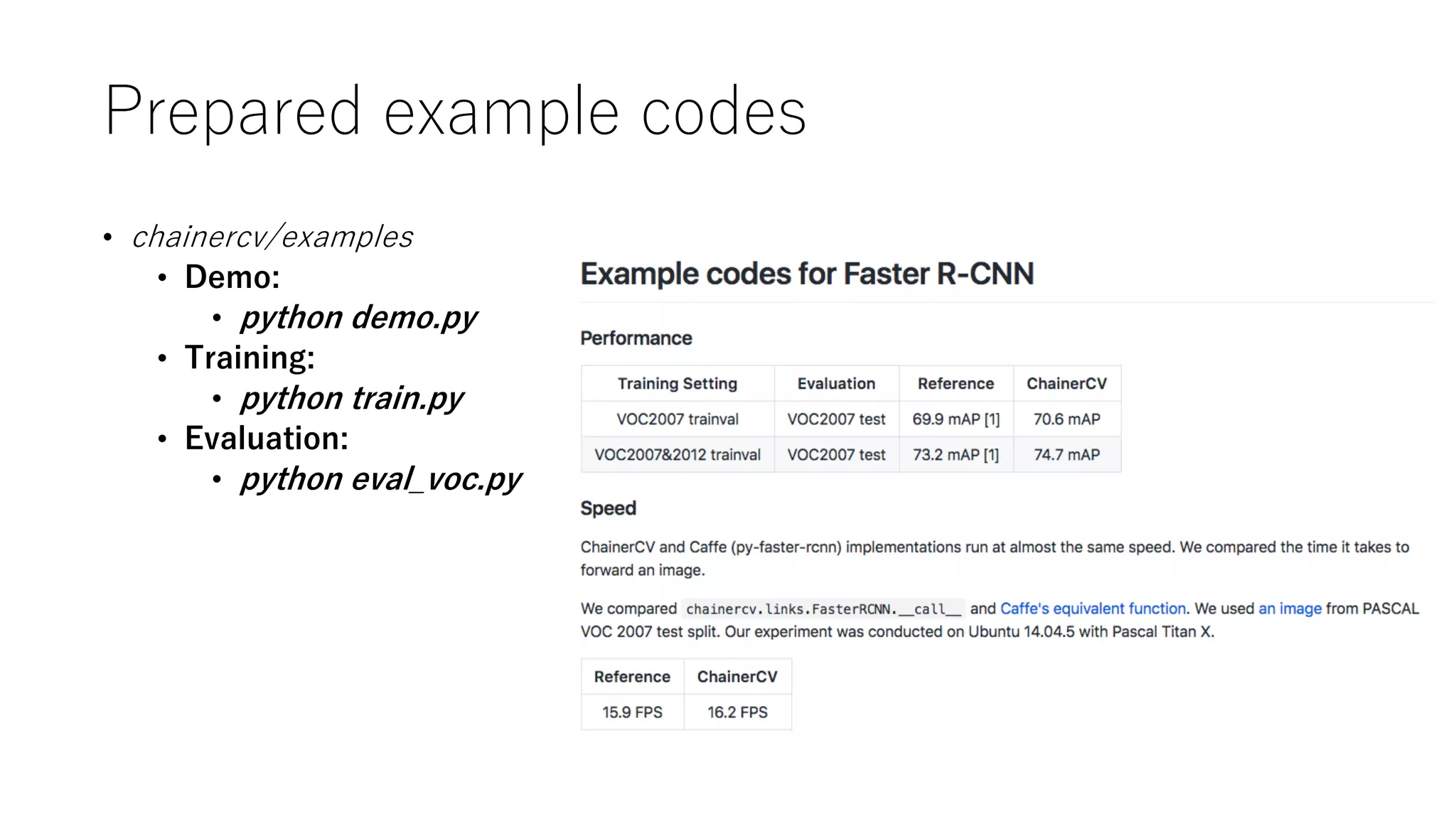 [DLHacks]Introduction to ChainerCV | PDF