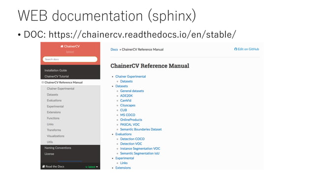 [DLHacks]Introduction to ChainerCV | PPT