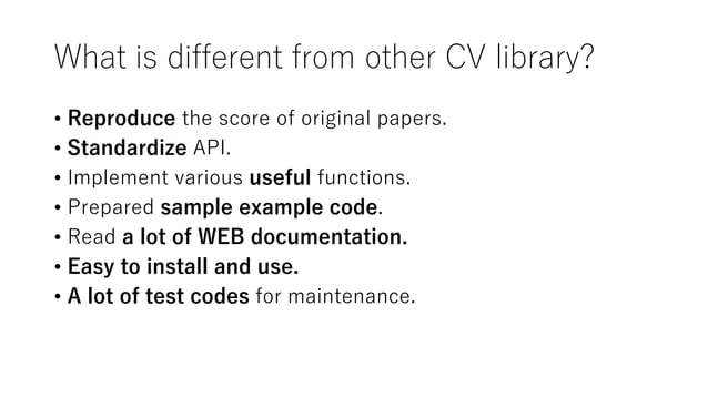 [DLHacks]Introduction to ChainerCV | PPT