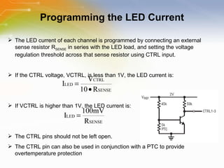 LT3496 - Triple Output LED Driver | PPT | Home Appliances | Home & Garden